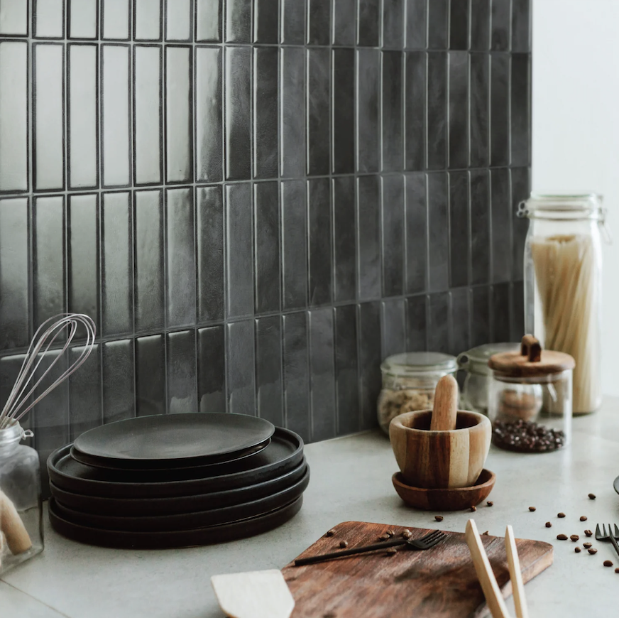 Black Peel and Stick Tiles for Kitchen & Bathroom | Smart Tiles – Smart ...