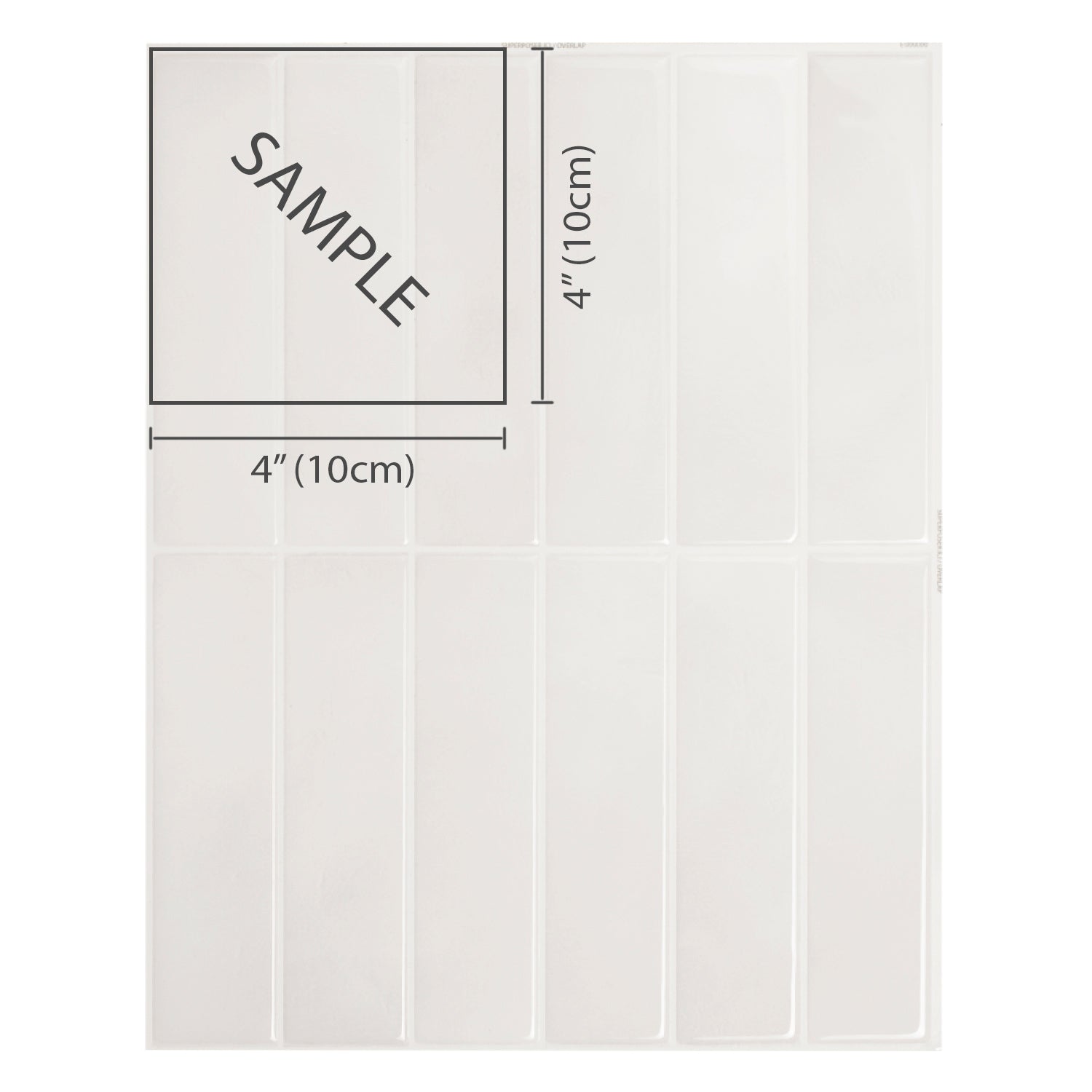 Sample 4 in X 4 in Murano Inox **Samples are shipped without shipping ...