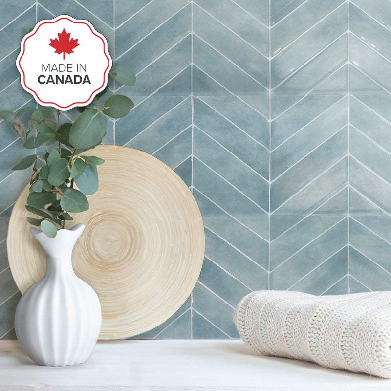 Chevron Collection | Peel and stick backsplash tiles – Smart Tiles INT