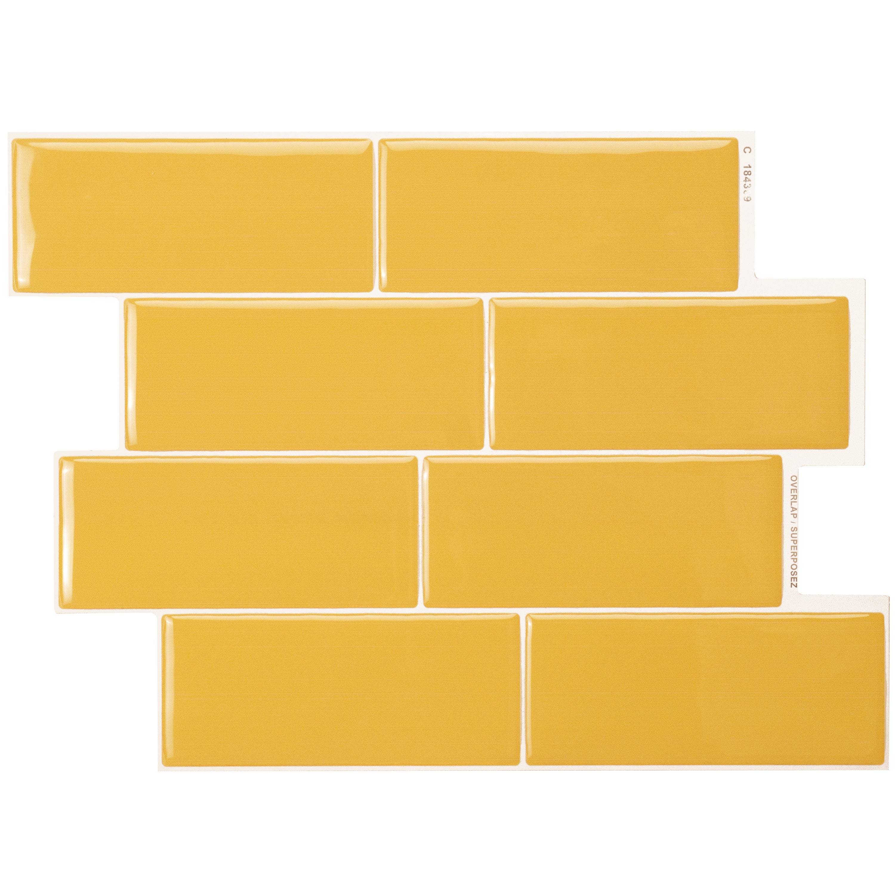 Peel and Stick Backsplash Tile - Metro Sunny | The Smart Tiles – Smart ...