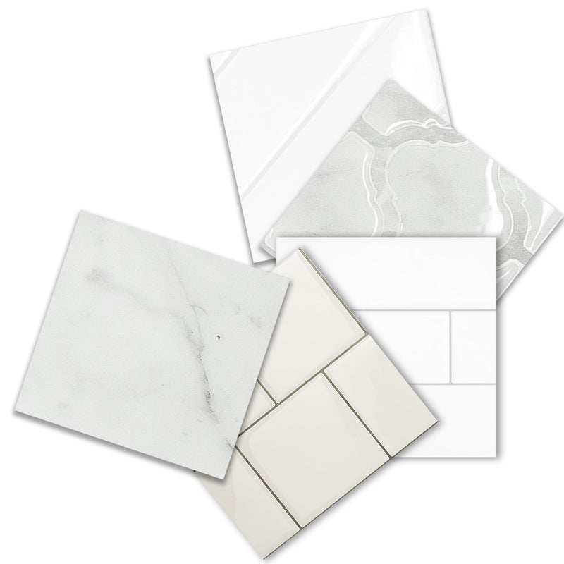 Sample Kit | Peel and Stick Backsplash Tile | The Smart Tiles – Smart ...